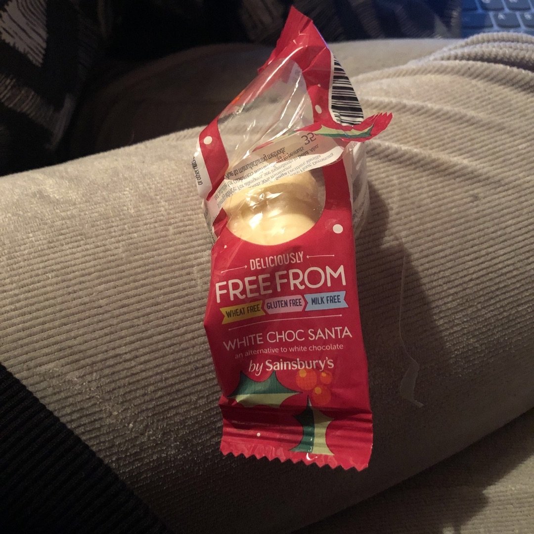 White Choc Santa from Sainsbury's - Vegan Product Reviews & Ratings ...