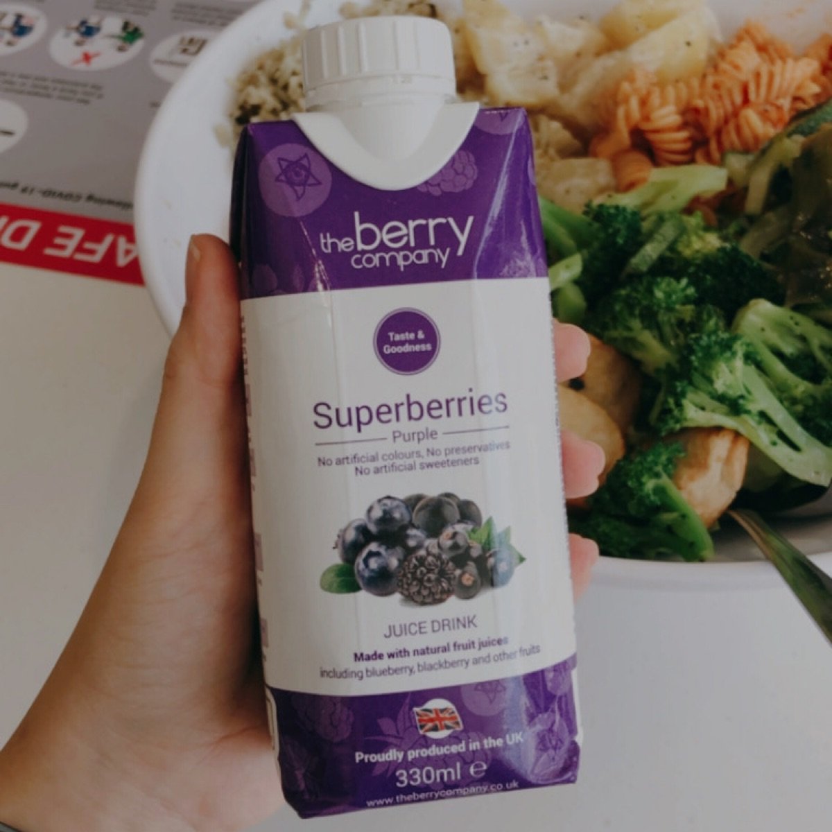 Superberries Juice Drink from The berry company - Vegan Product Reviews ...
