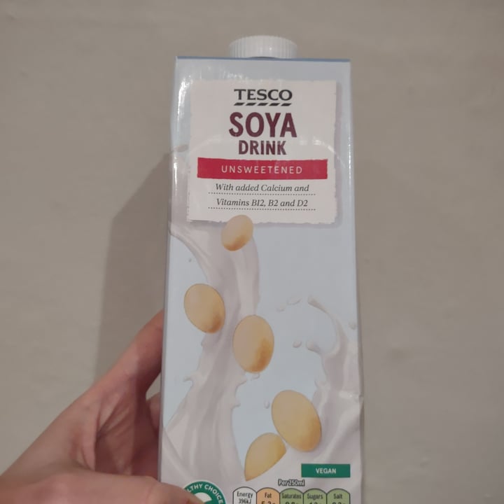 Tesco Soya Drink Unsweetened Review | abillion