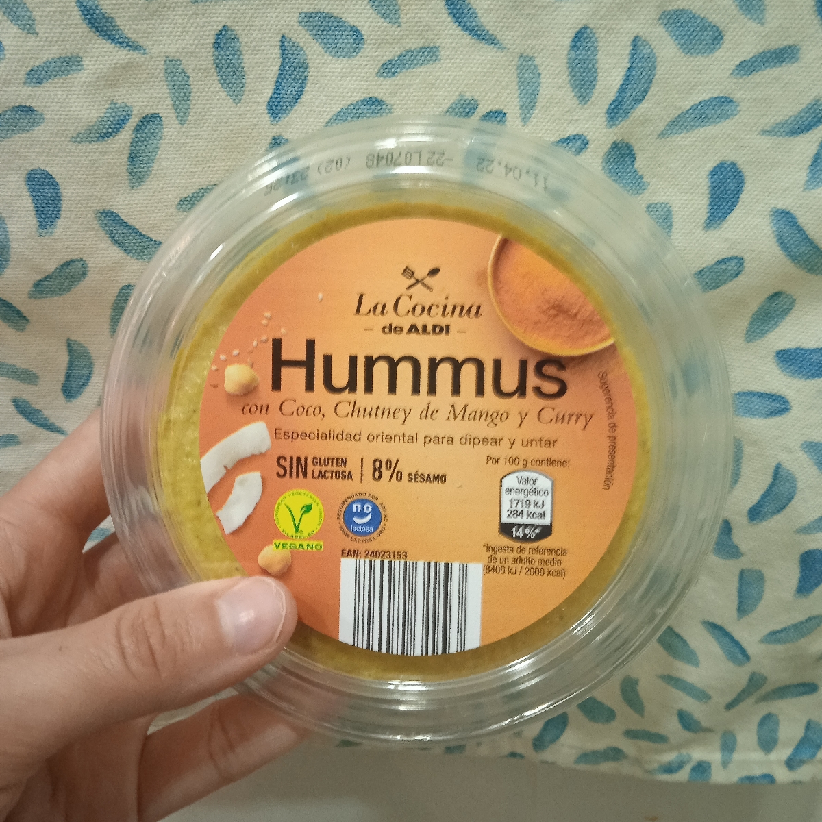 Hummus mango from La cocinera - Vegan Product Reviews & Ratings | abillion