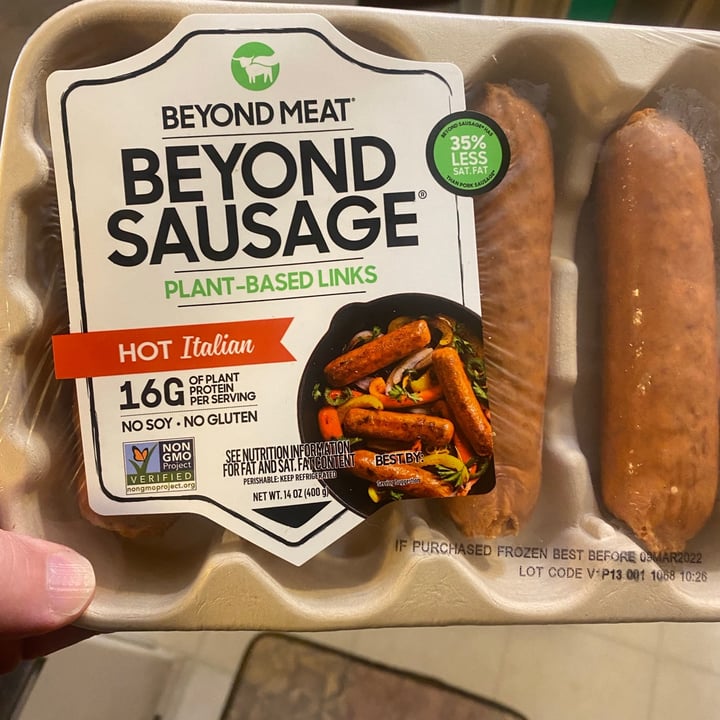 Beyond Meat Beyond Sausage Hot Italian Review | abillion