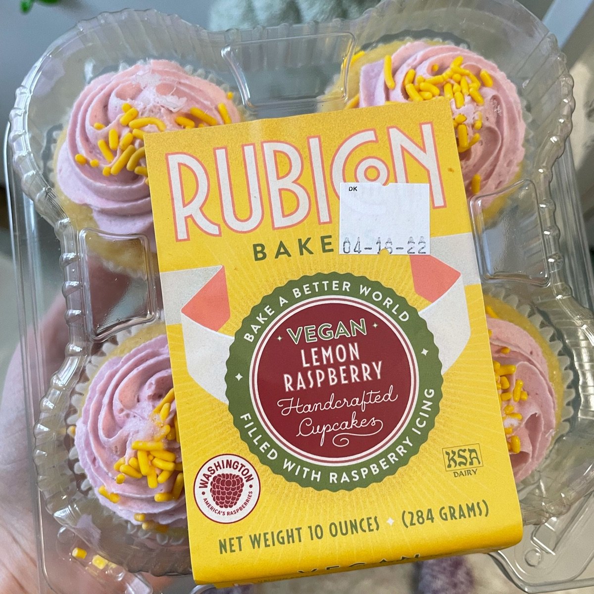 Vegan Lemon Raspberry Cupcakes at Rubicon Bakers - Review by ...