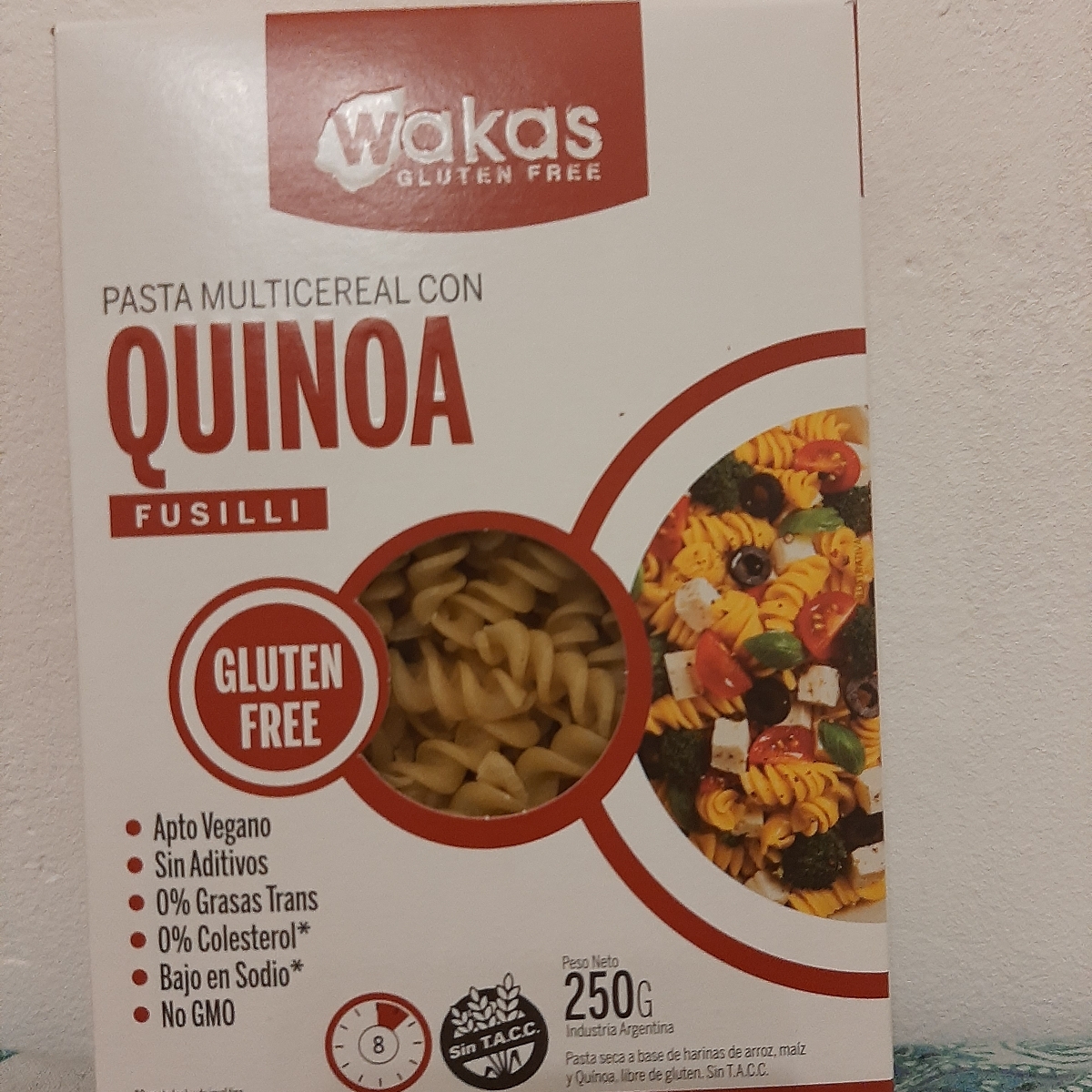 Pasta Multicereal con Quinoa from Wakas - Vegan Product Reviews ...