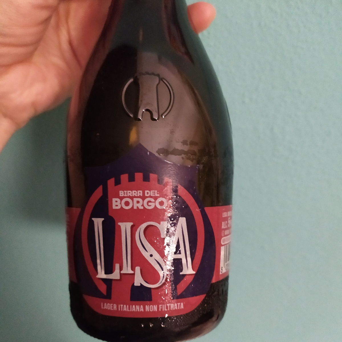 lager italiana non filtrata from birra del borgo lisa - Vegan Product ...