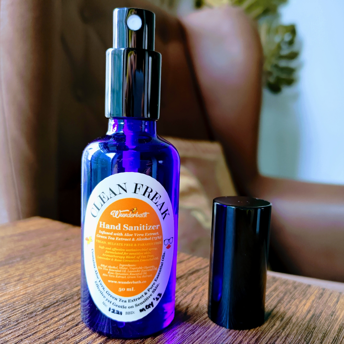 Clean Freak Hand Sanitizer from Wunderbath - Vegan Product Reviews ...