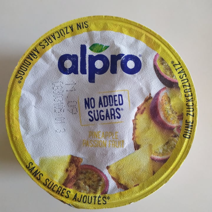 Alpro Ananas Fruit Passion Yogurt Review | abillion