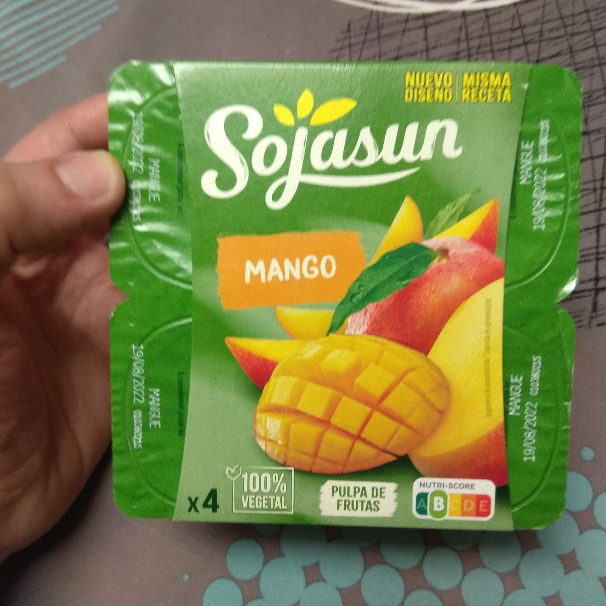 Yogur De Soja Con Pulpa De Mango from Sojasun - Vegan Product Reviews ...