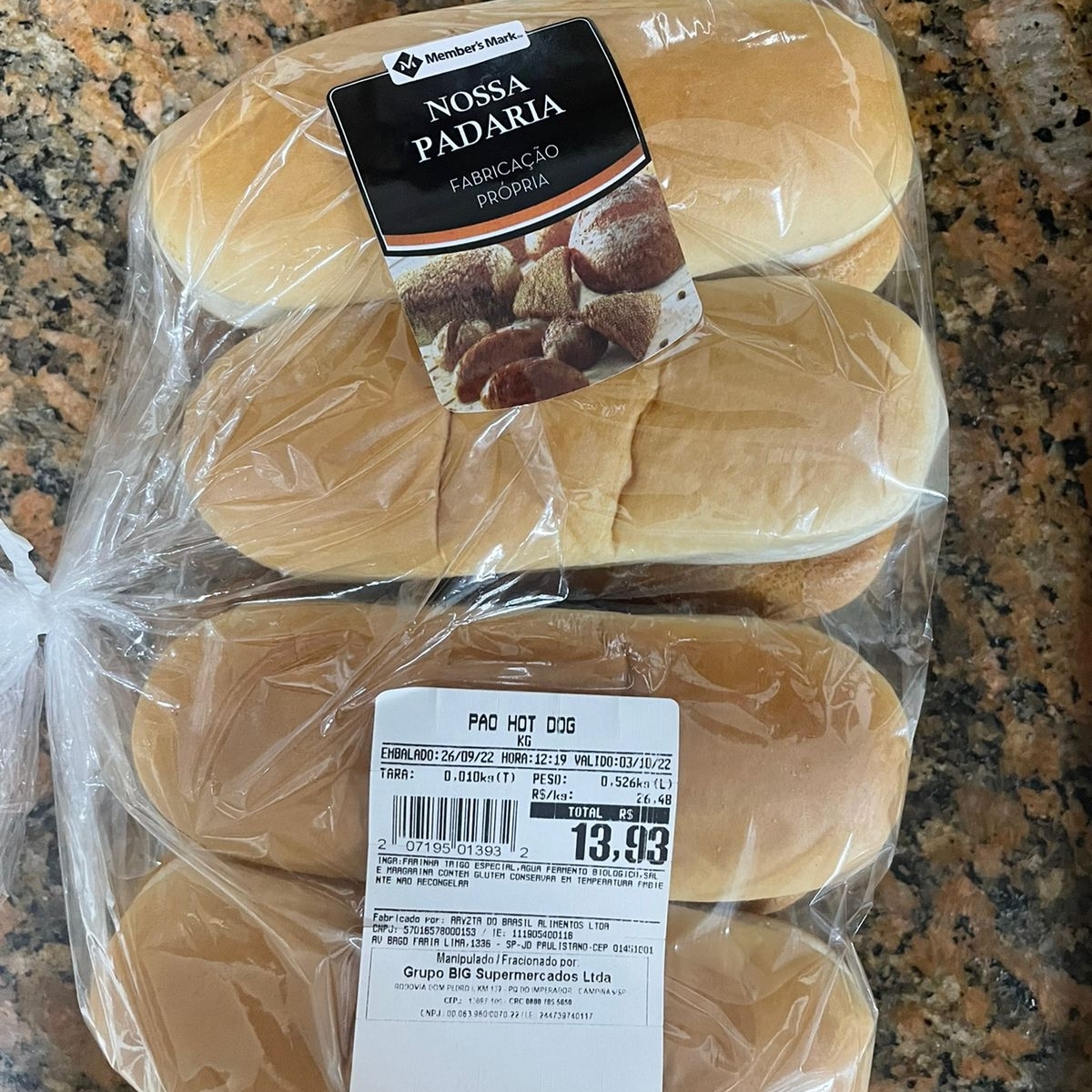 pão para hot dog from members mark - Vegan Product Reviews & Ratings ...