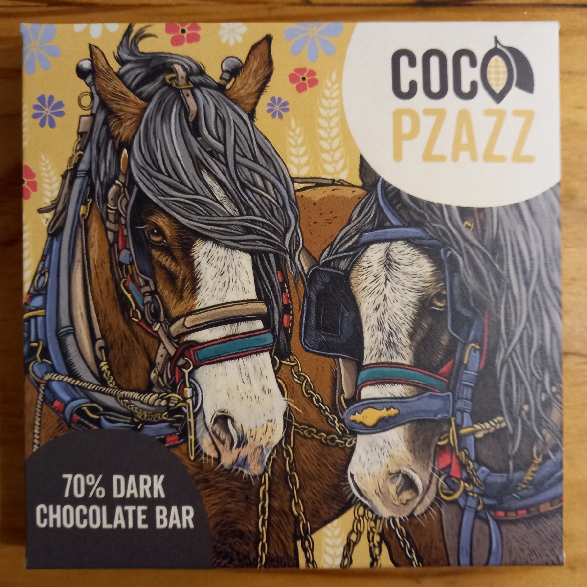 70% Dark Chocolate Bar from Coco Pzazz - Vegan Product Reviews ...