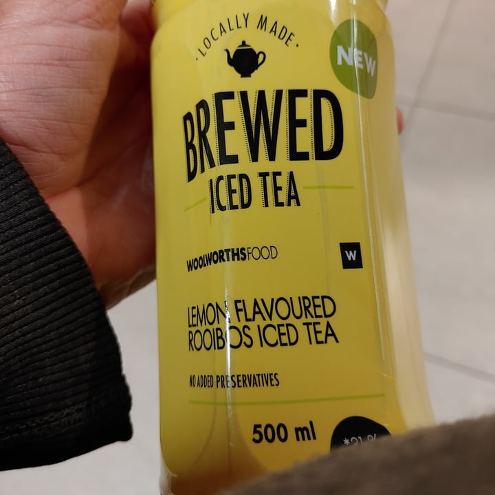 Woolworths Food Lemon flavoured rooibos iced tea Review | abillion