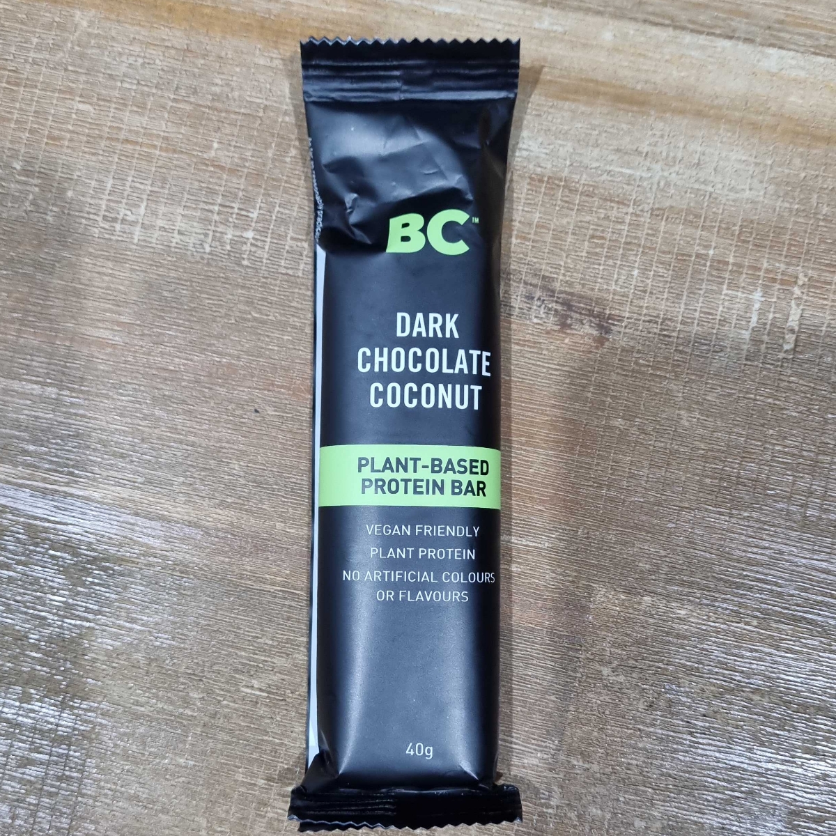 Dark Chocolate Coconut Plant-Based Protein Bar from BC - Vegan Product ...