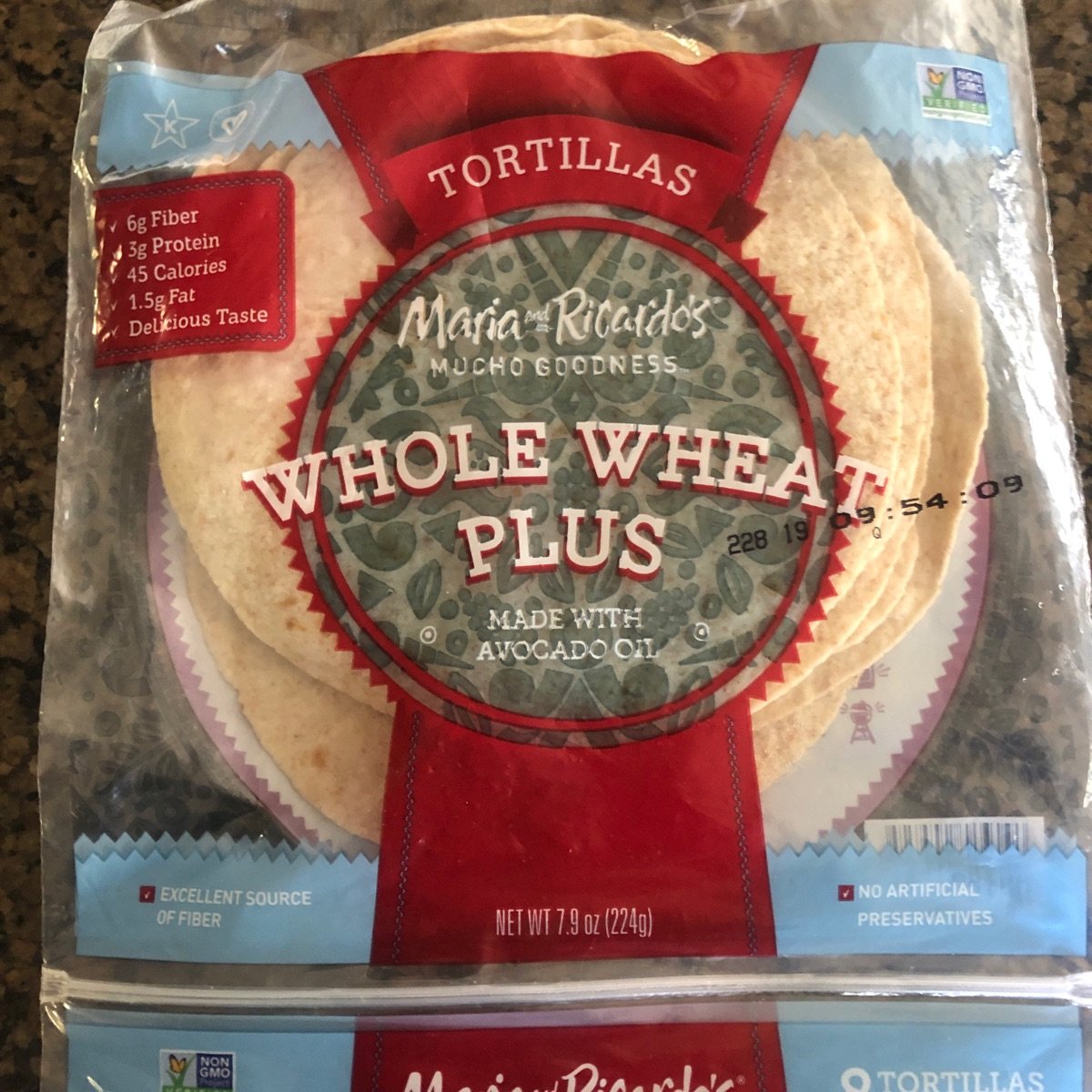 Whole wheat plus tortillas from Maria and Ricardo’s - Vegan Product ...