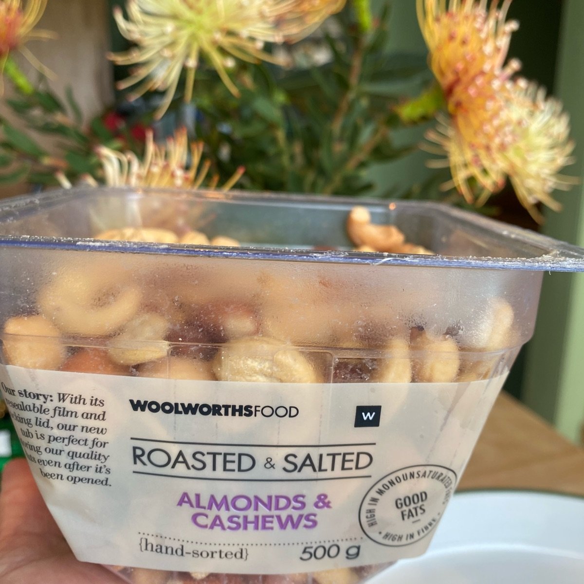 Roasted and Salted Almonds and Cashews from Woolworths Food - Vegan ...