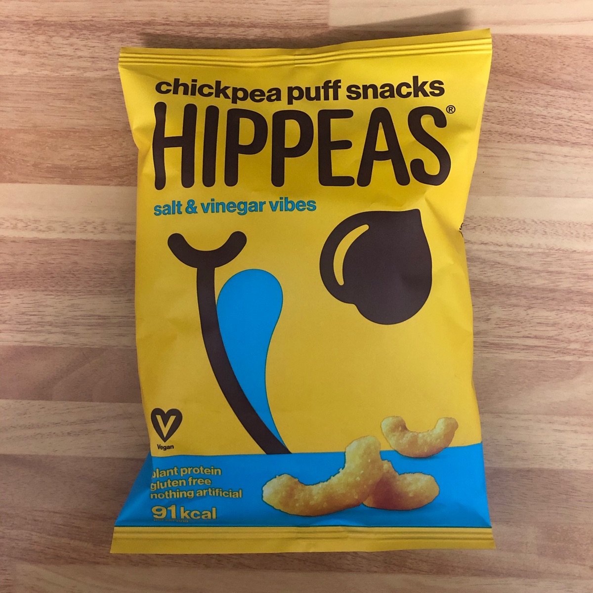 Salt & Vinegar Vibes Organic Chickpea Puffs from Hippeas - Vegan ...