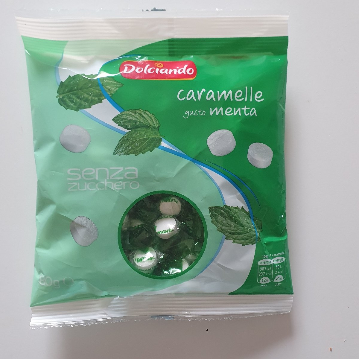 caramelle menta from Dolciando - Vegan Product Reviews & Ratings | abillion