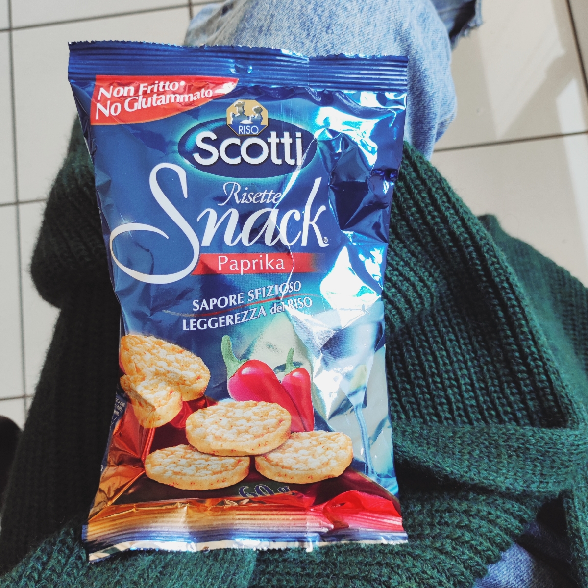 Risette snack paprika from Riso Scotti - Vegan Product Reviews ...