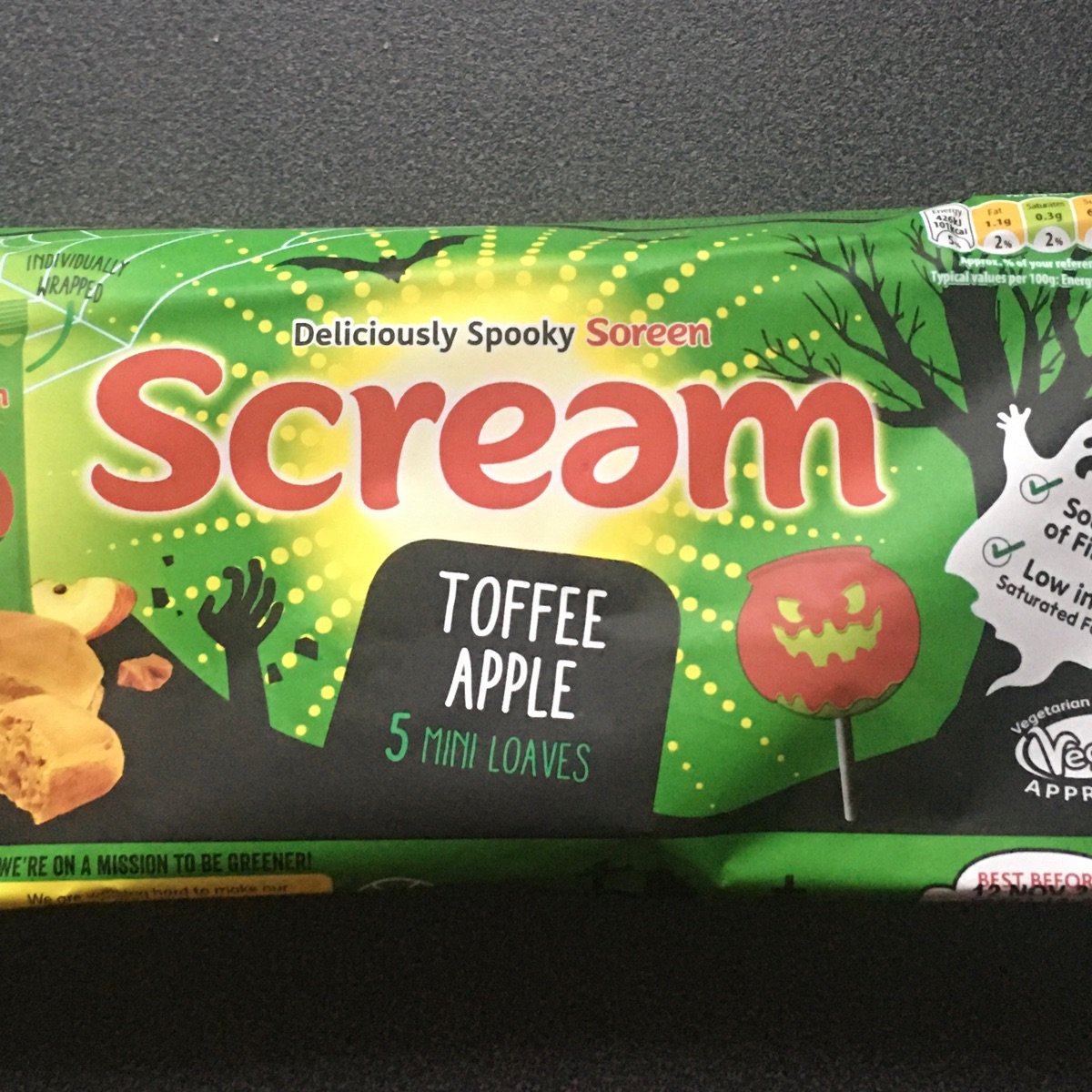 Scream Toffee Apple Mini Loaves from Soreen - Vegan Product Reviews ...