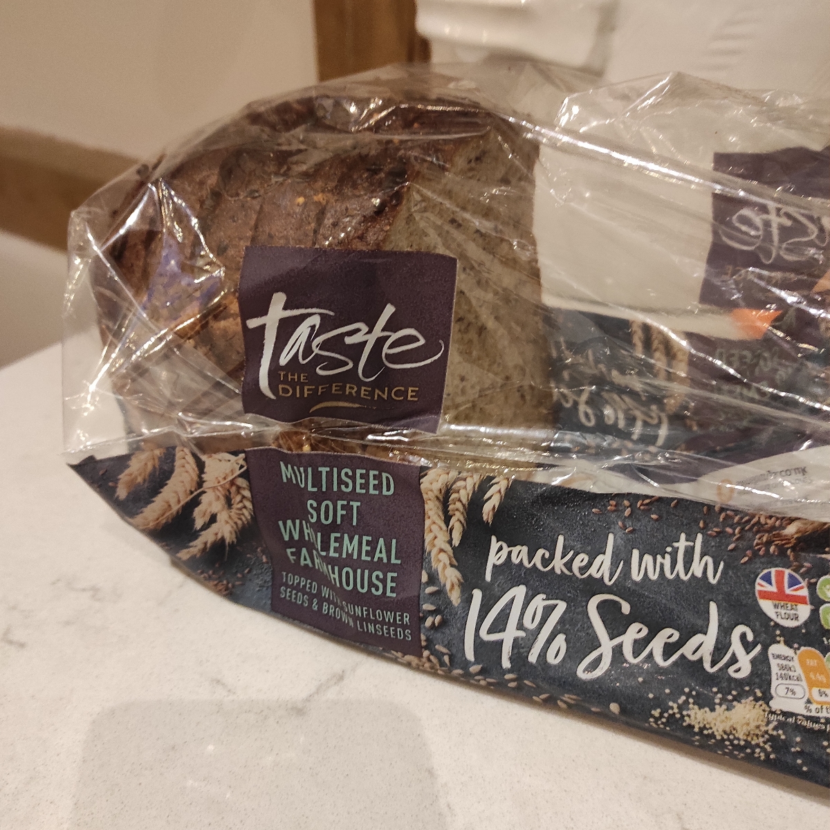 Sainsbury’s Taste The Difference Multiseed Soft Wholemeal Farmhouse ... Sainsbury’s Taste The Difference Multiseed Soft Wholemeal Farmhouse ...