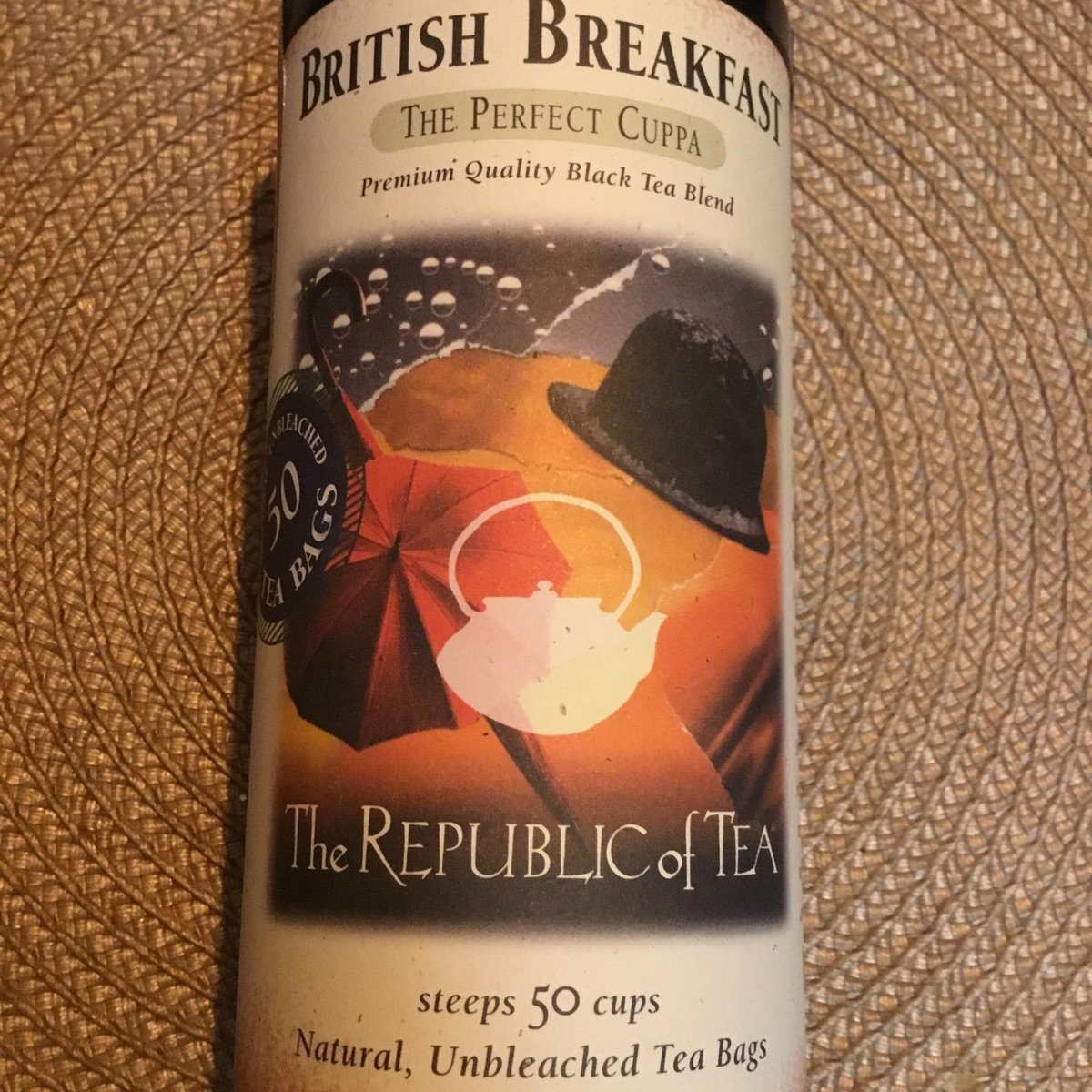 British Breakfast Tea from The republic of tea - Vegan Product Reviews ...