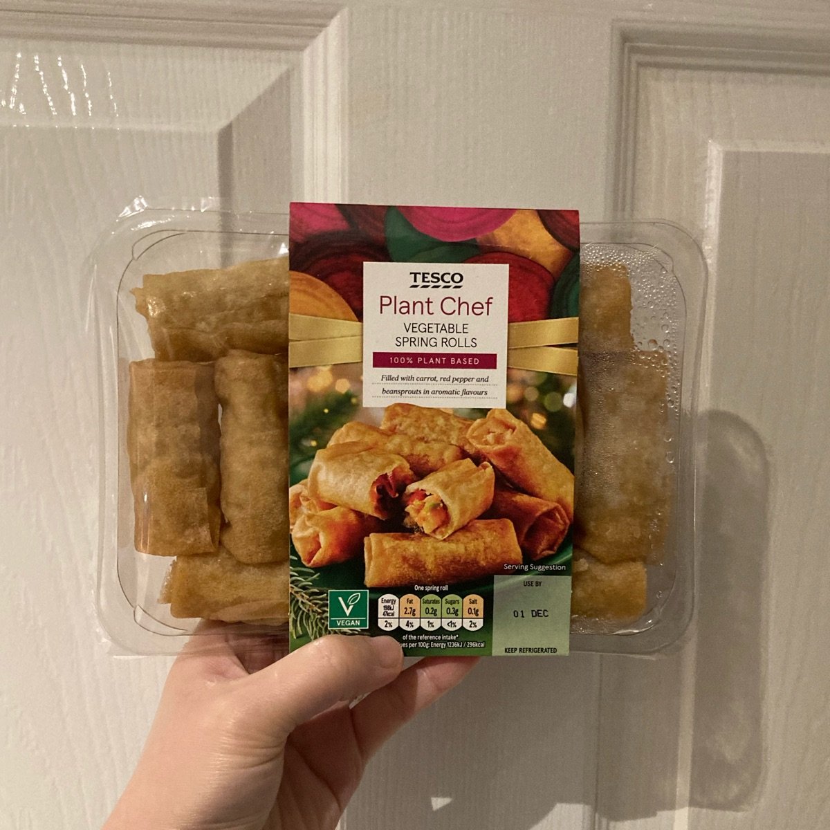 Vegetable Spring Rolls from Tesco Plant Chef - Vegan Product Reviews ...