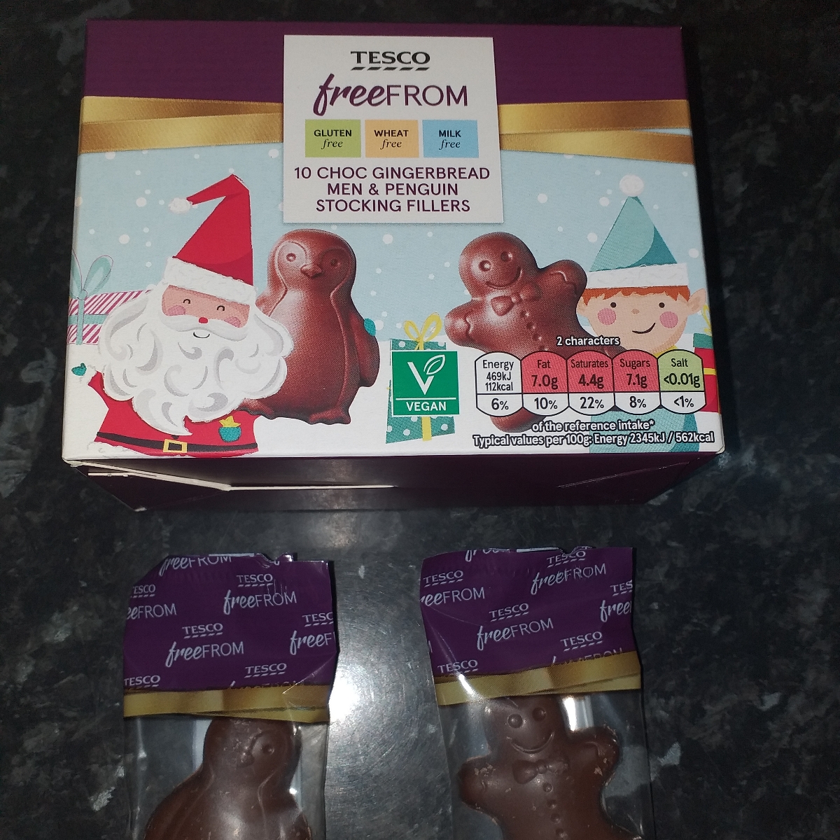 10 choc gingerbread men and penguin stocking fillers from Tesco Free ...