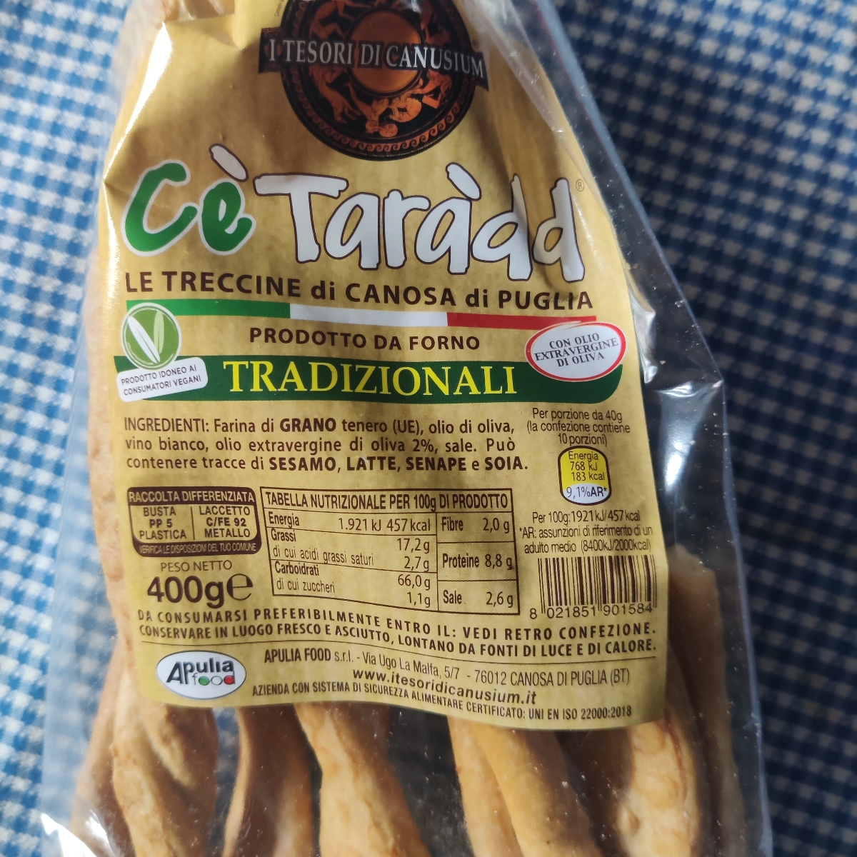 Le Treccine Di Canosa Di Puglia - Tradizionali from Cè taràdd - Vegan ...