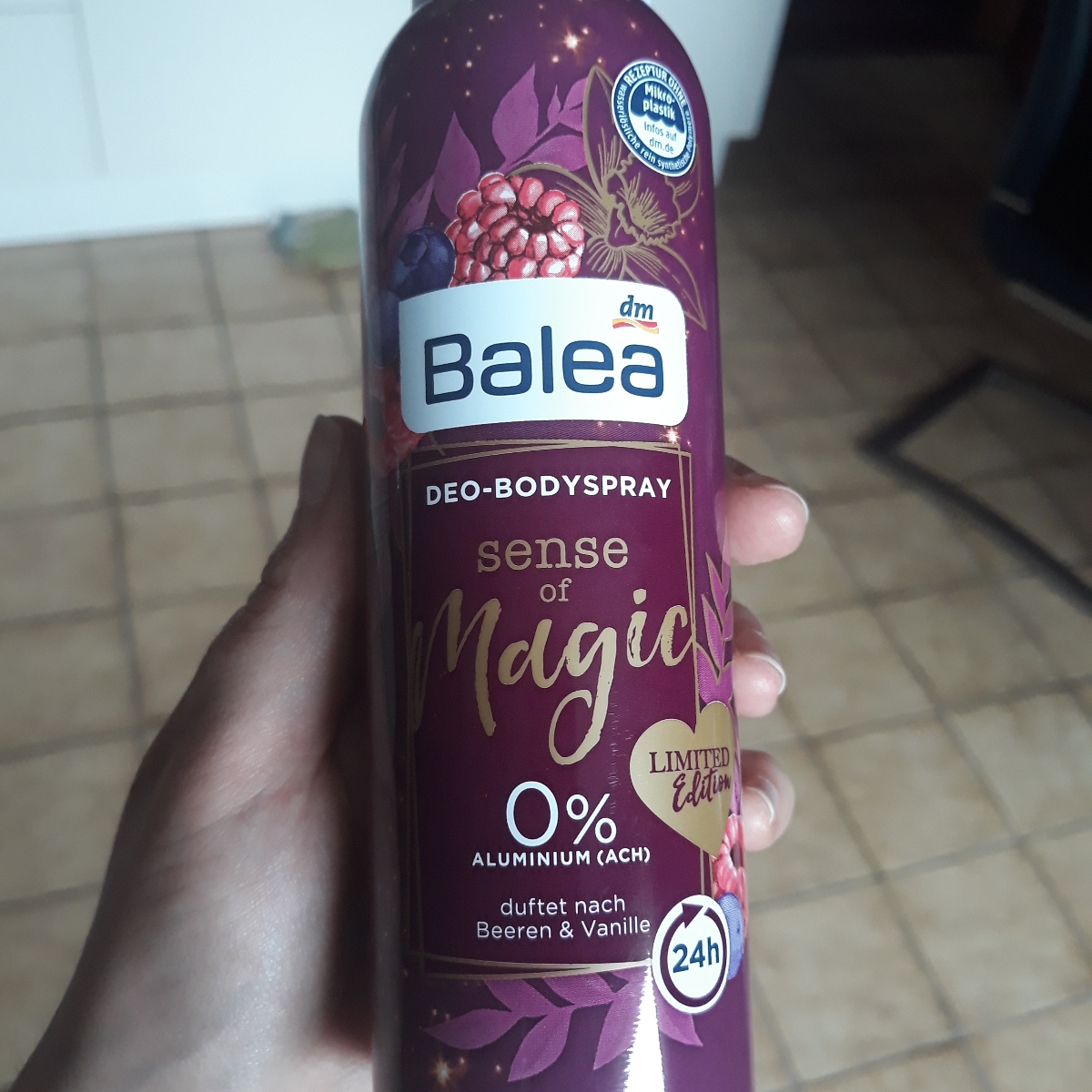 Deo Bodyspray Sense of Magic from Balea - Vegan Product Reviews ...