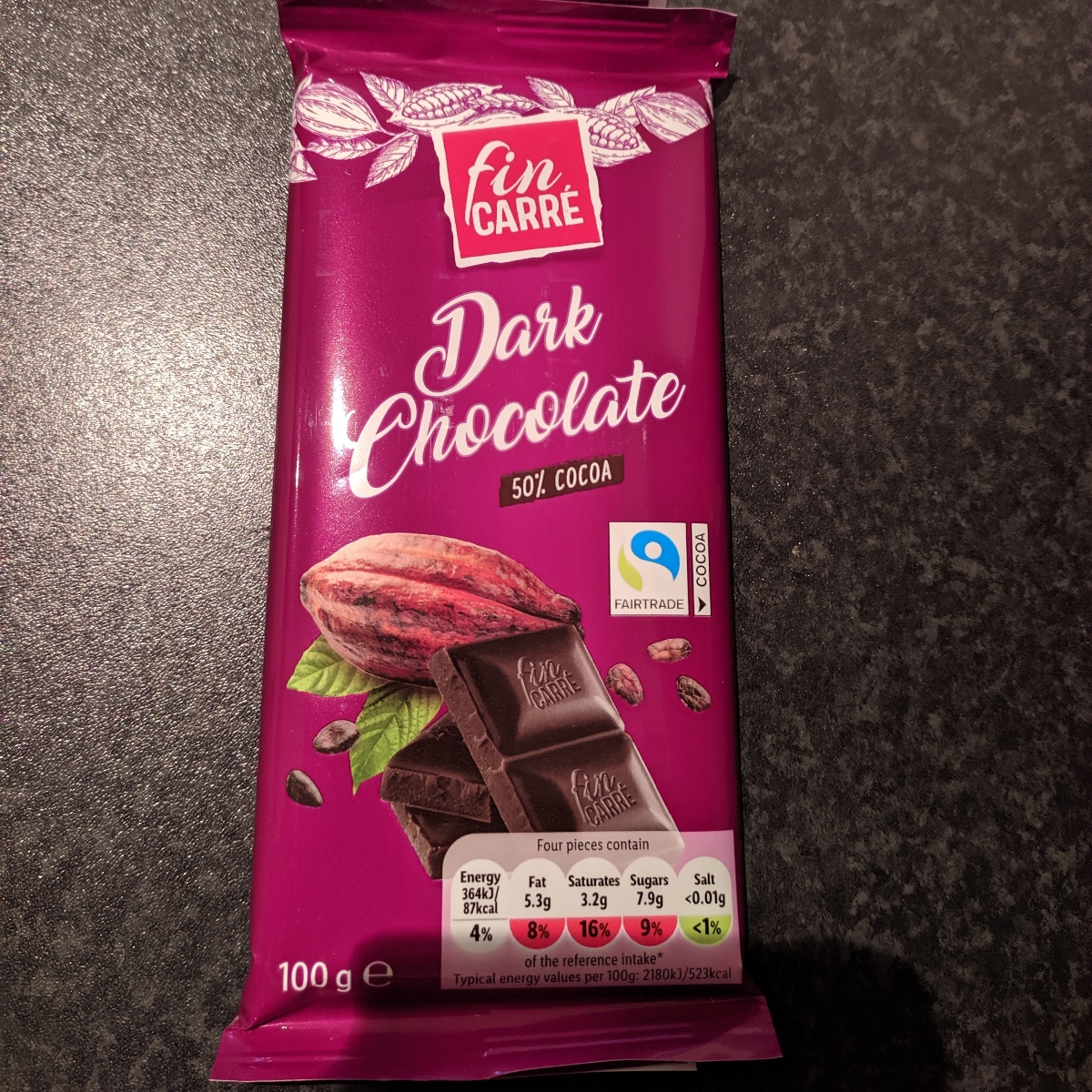 Fin Carré Dark chocolate 75% Reviews | abillion