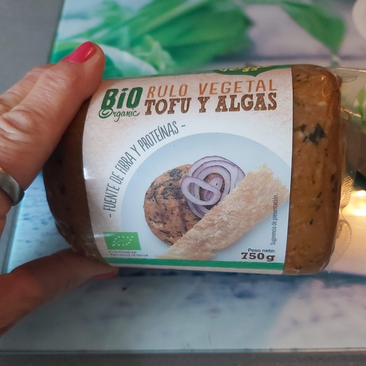 Rulo seitán algas y pimientos rojos from Vemondo - Vegan Product ...