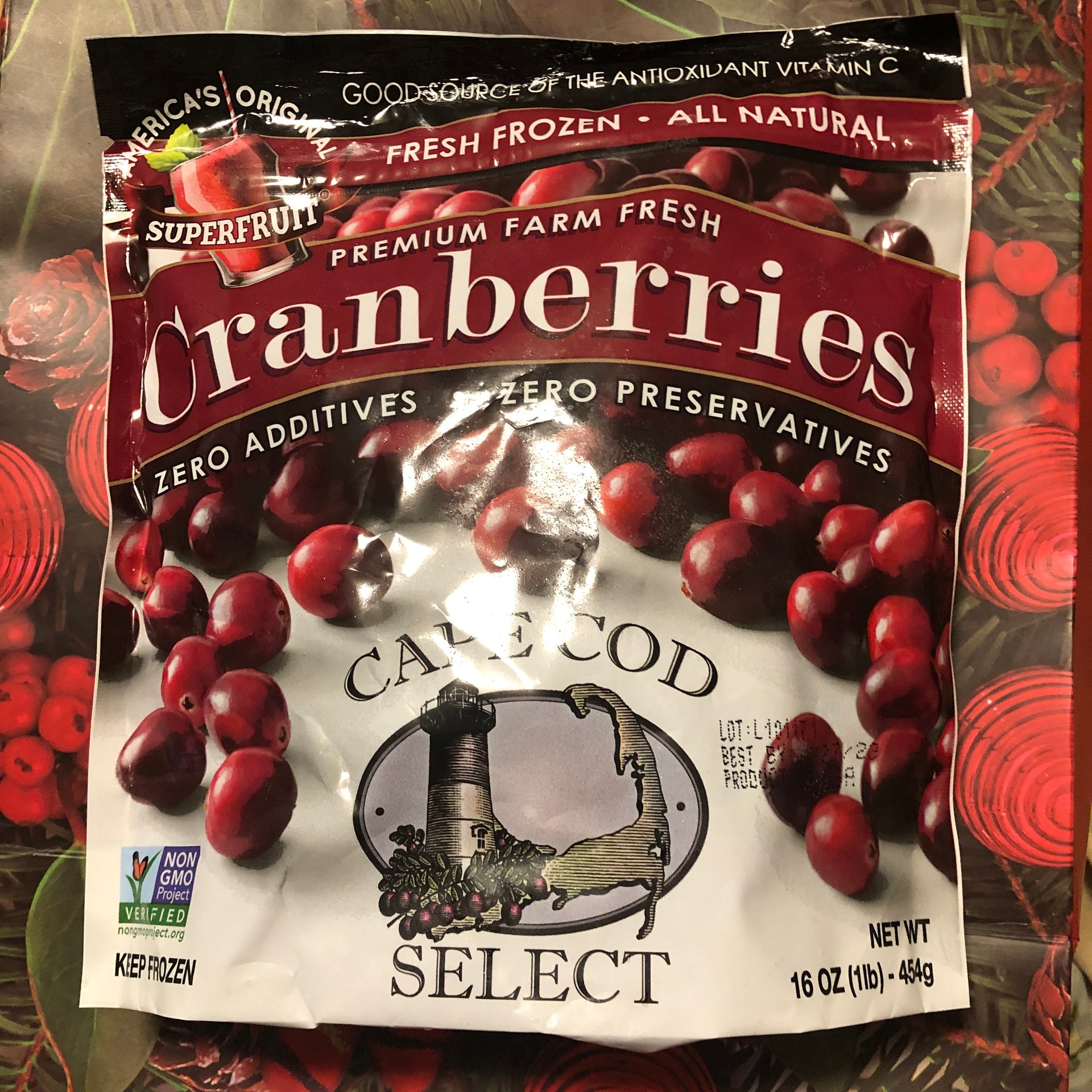 Frozen Premium Farm Fresh Cranberries from Cape Cod Select - Vegan Product Reviews & Ratings ...