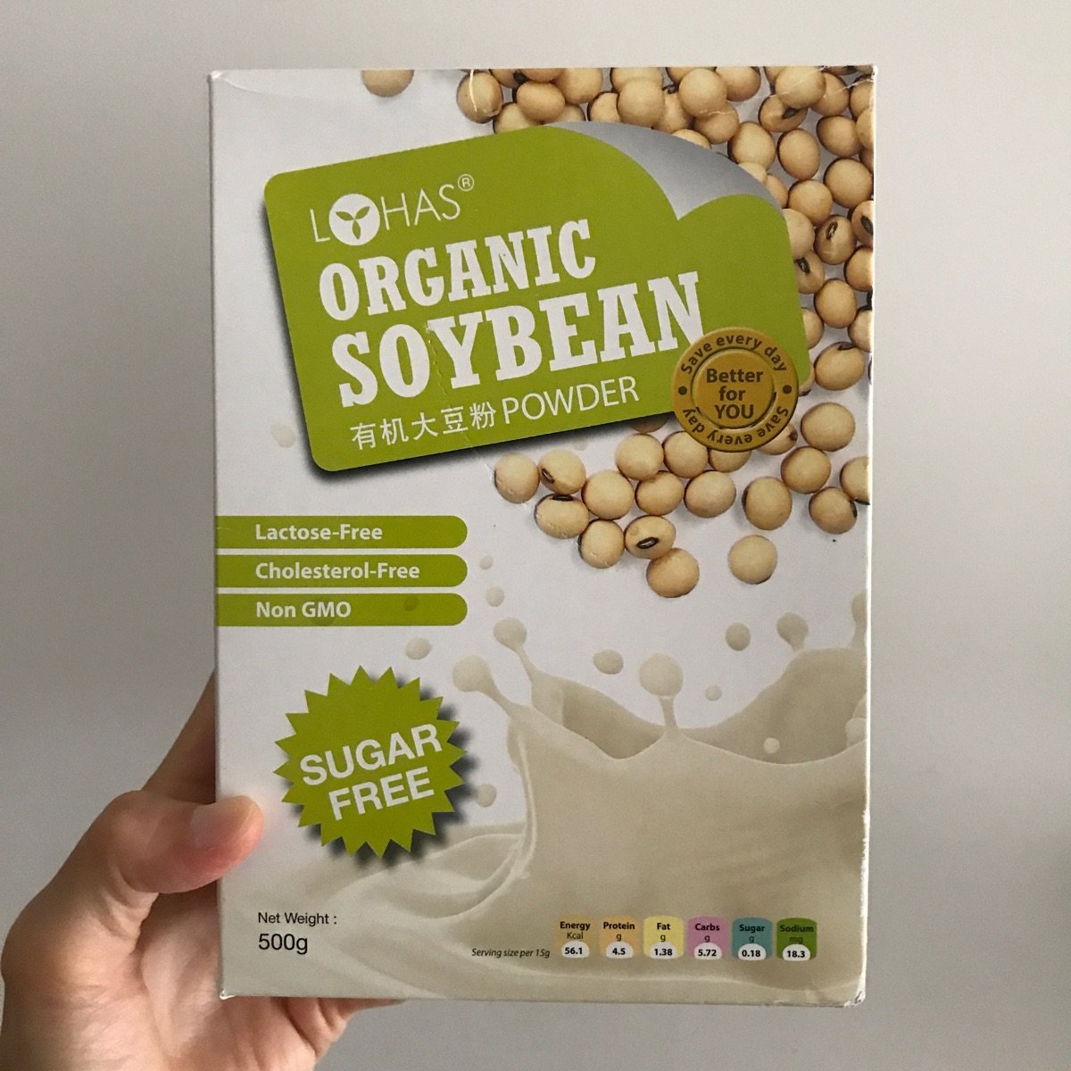 LOHAS Organic SoyBean Powder (No Sugar) Reviews | abillion