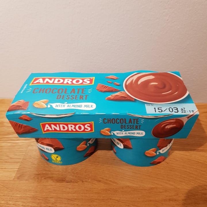 Andros Chocolate Dessert With Almond Milk Review | abillion