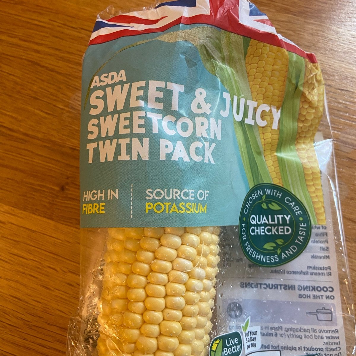 sweetcorn from ASDA - Vegan Product Reviews & Ratings | abillion