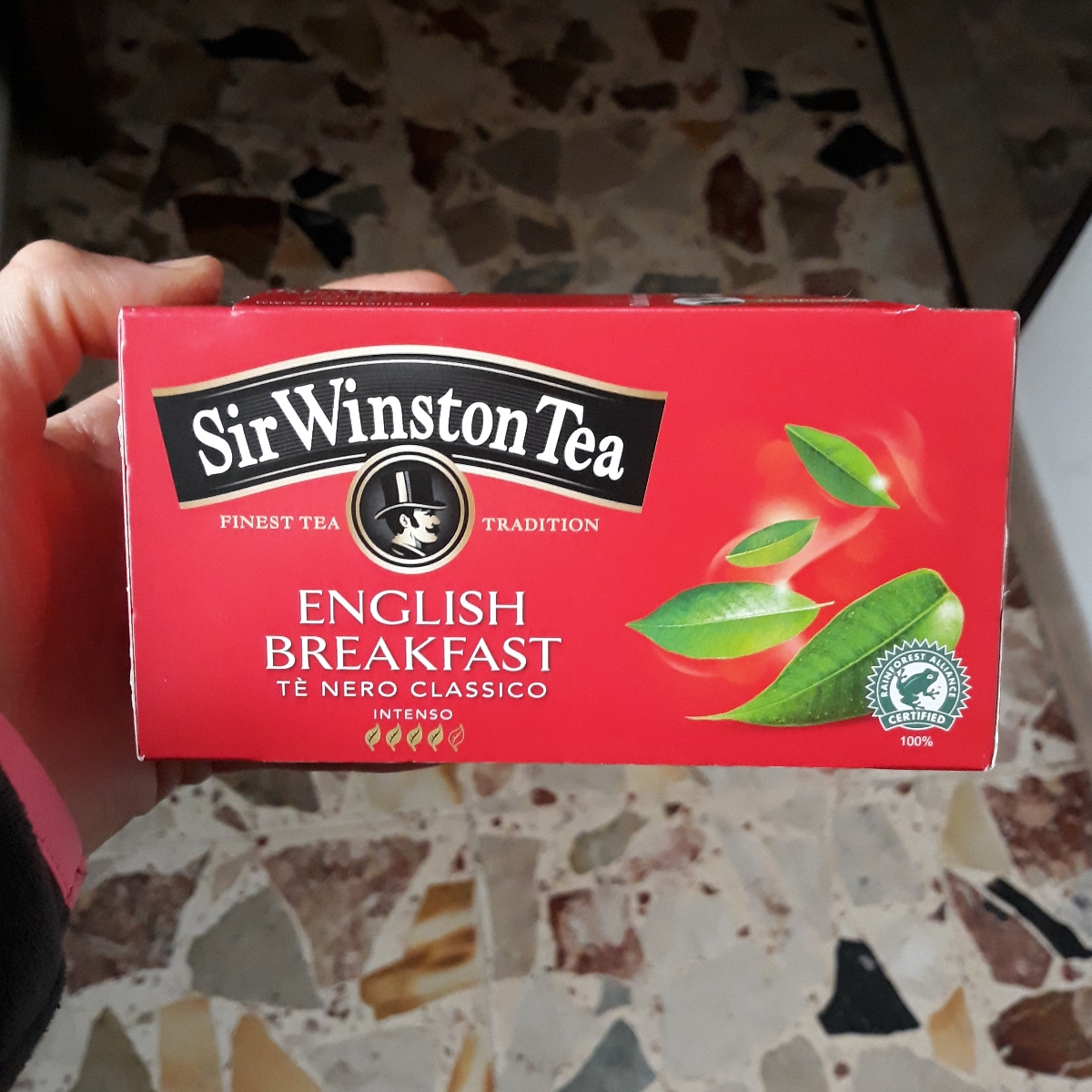 English breakfast - Tè Nero Classico from Sir Winston Tea - Vegan ...