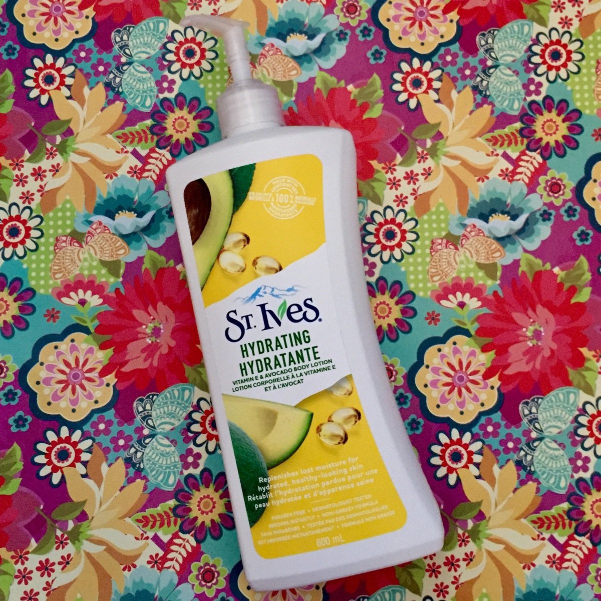 Hydrating Vitamin E And Avocado Body Lotion From St Ives Vegan Product 7378