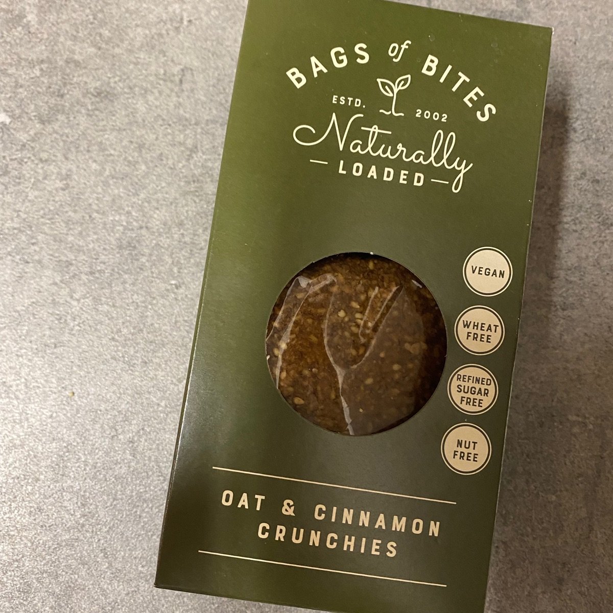 Oat And Cinnamon Crunchies from Bags of Bites - Vegan Product Reviews ...