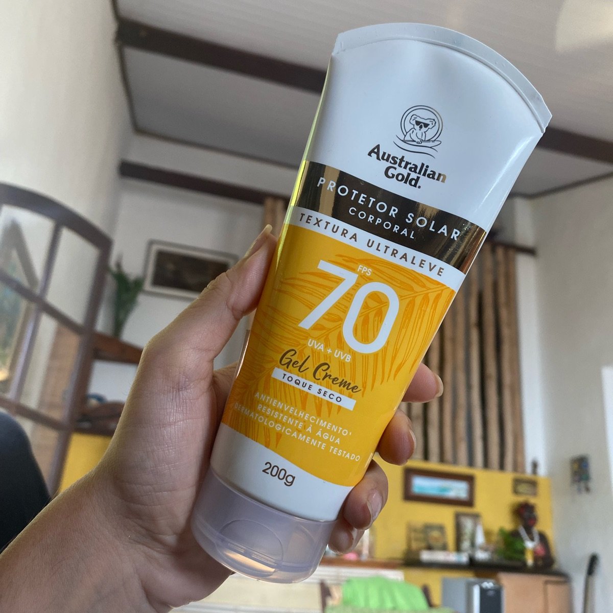 Protetor Solar FPS 70 Gel Creme from Australian Gold - Vegan Product ...