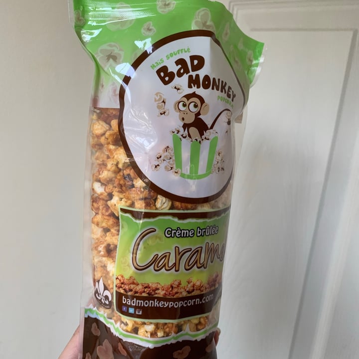 Bad Monkey Popcorn Creme Brulee Popcorn Review | abillion