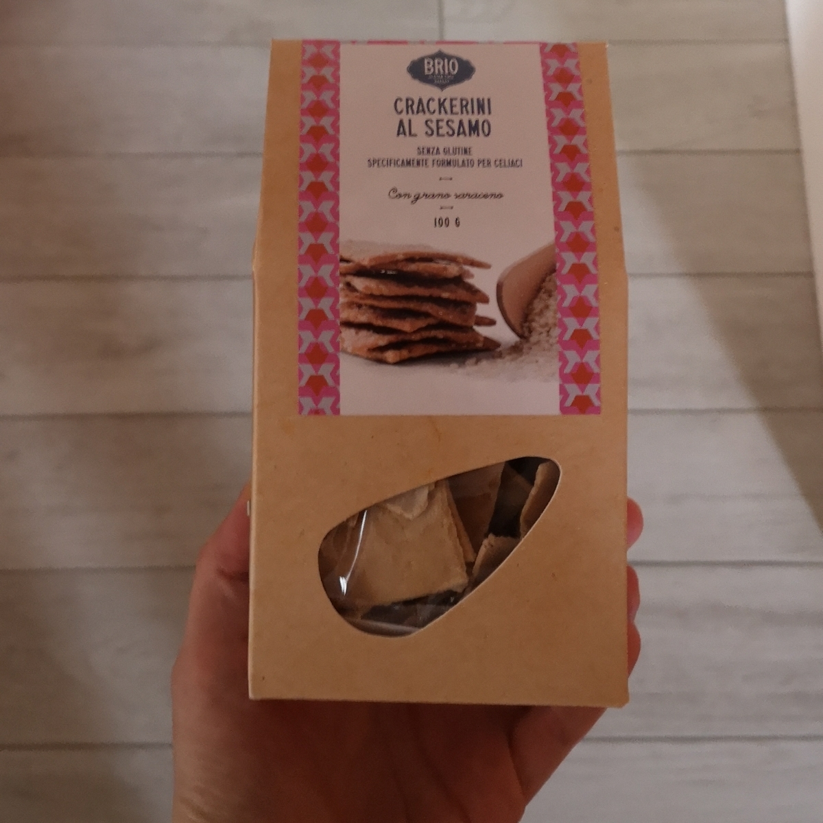 Crackerini al sesamo from Brio Gluten Free Bakery - Vegan Product ...