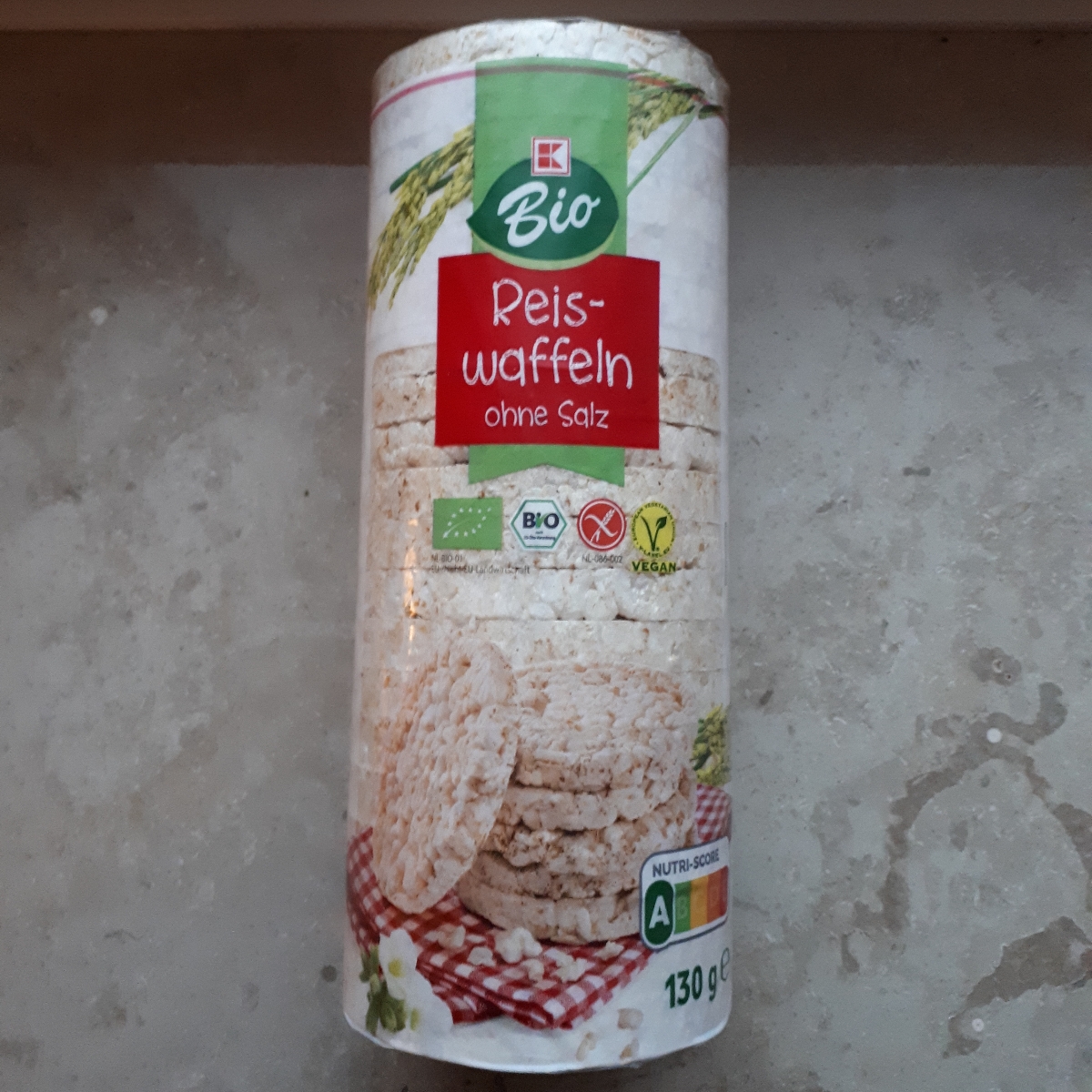 Reiswaffeln ohne Salz from K bio - Vegan Product Reviews & Ratings ...