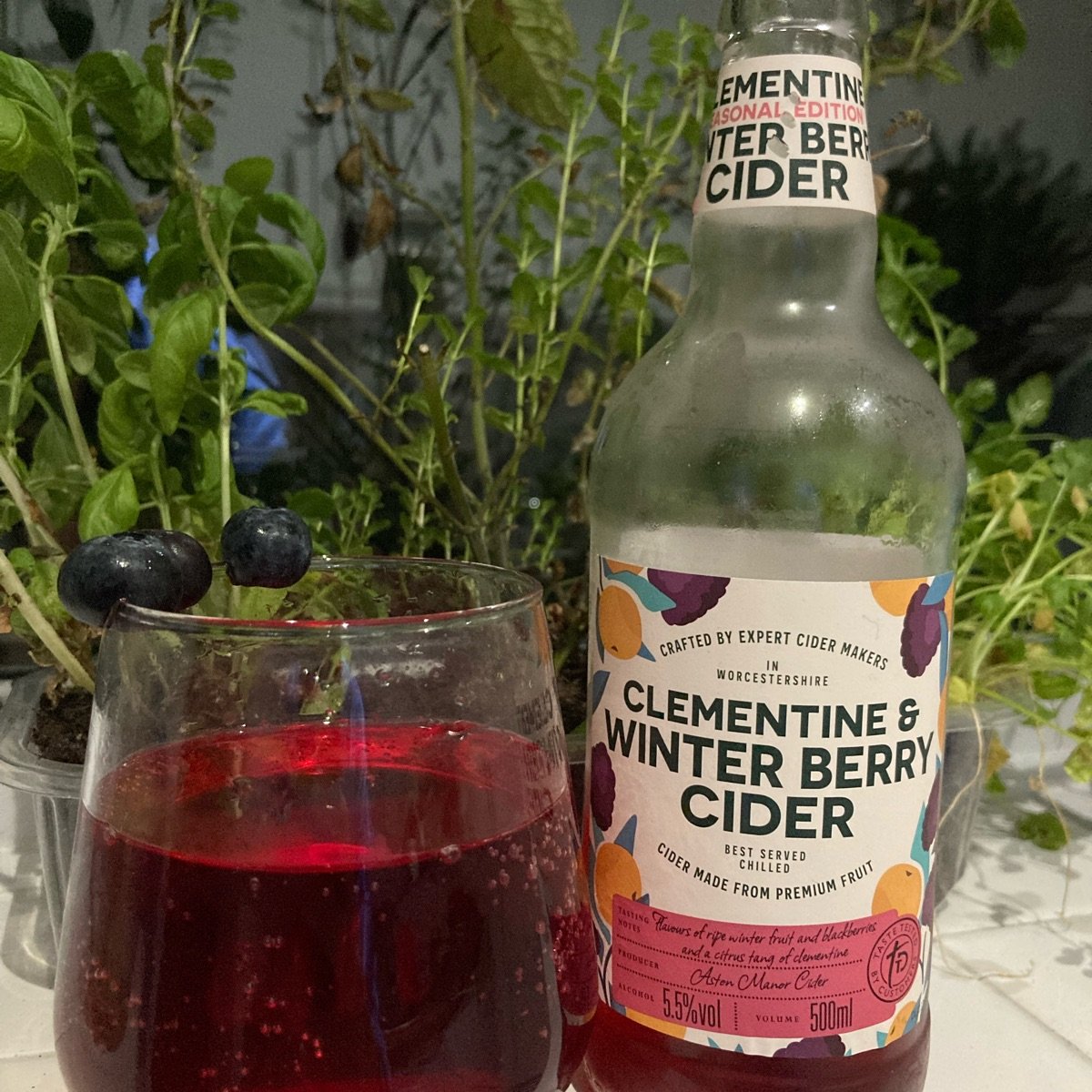 Clementine & Winter Berry Cider from Sainsbury’s Taste The Difference ...