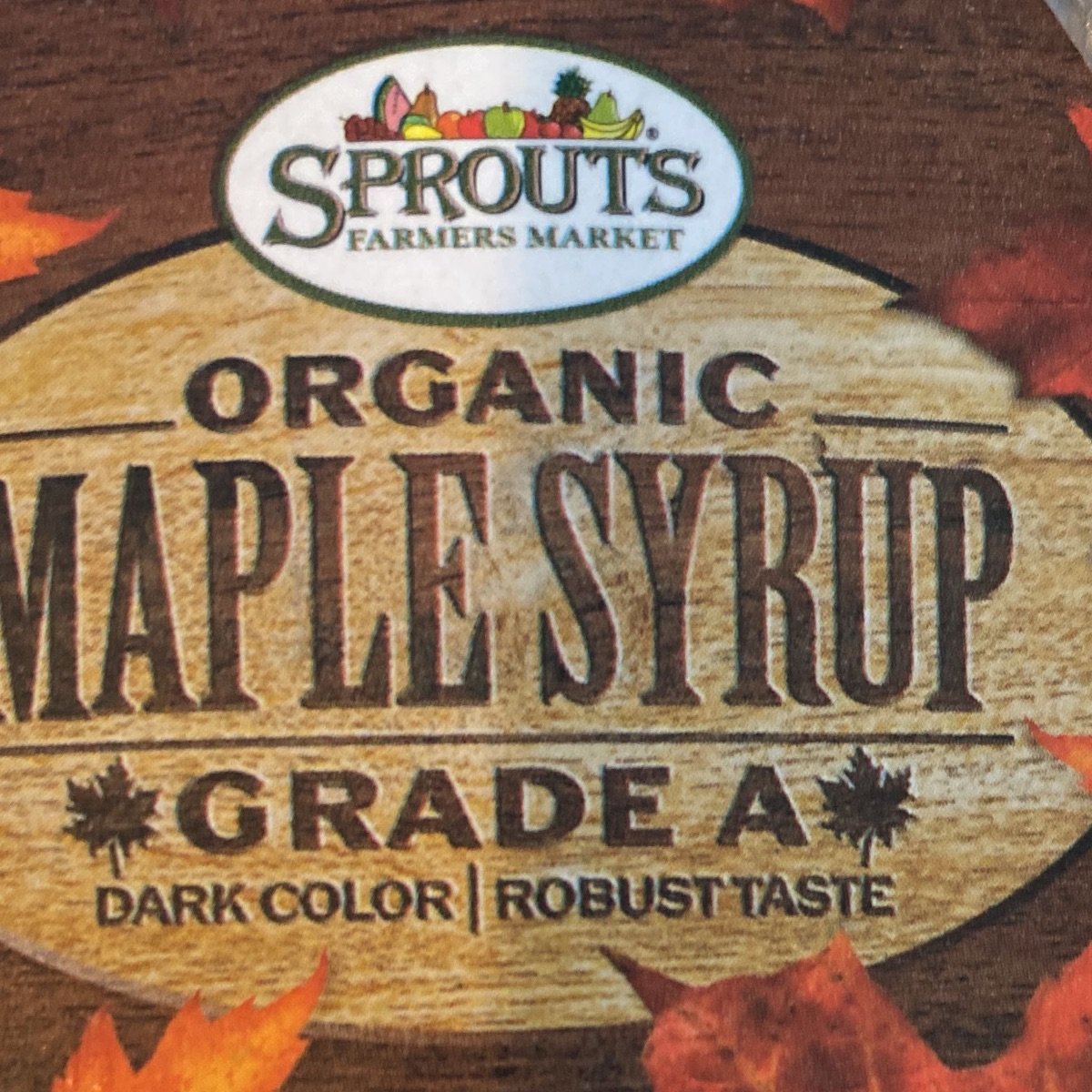 Organic Maple Syrup from Sprouts Farmers Market - Vegan Product Reviews ...