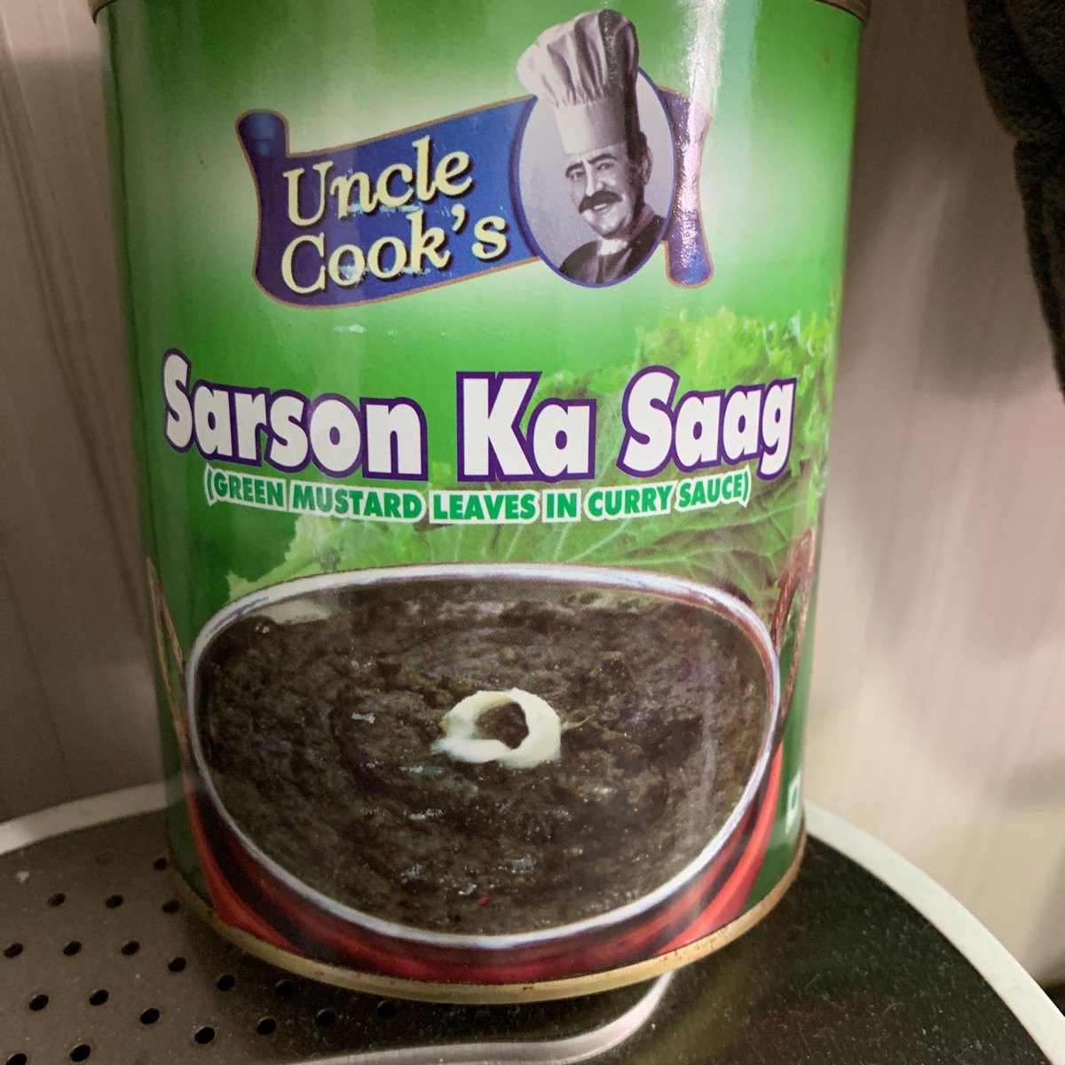 Uncle Cook's Sarson Ka Saag - Green Mustard Leaves in Curry Sauce ...
