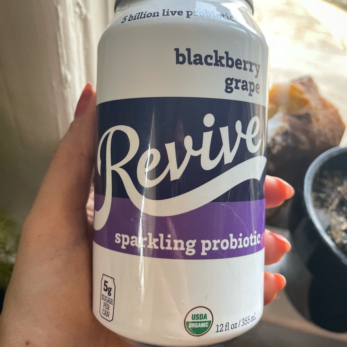 Sparkling Probiotic Blackberry Grape from Revive Drinks - Vegan Product ...