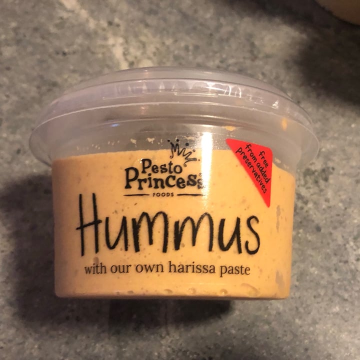 Pesto Princess Harissa Hummus Review | abillion
