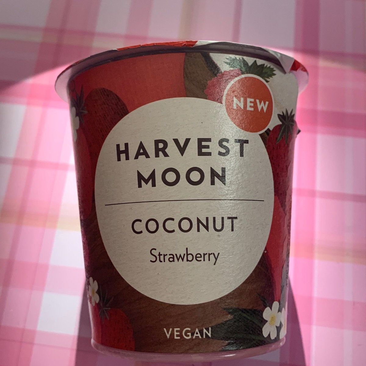 Coconut Strawberry Yogurt from Harvest Moon - Vegan Product Reviews ...