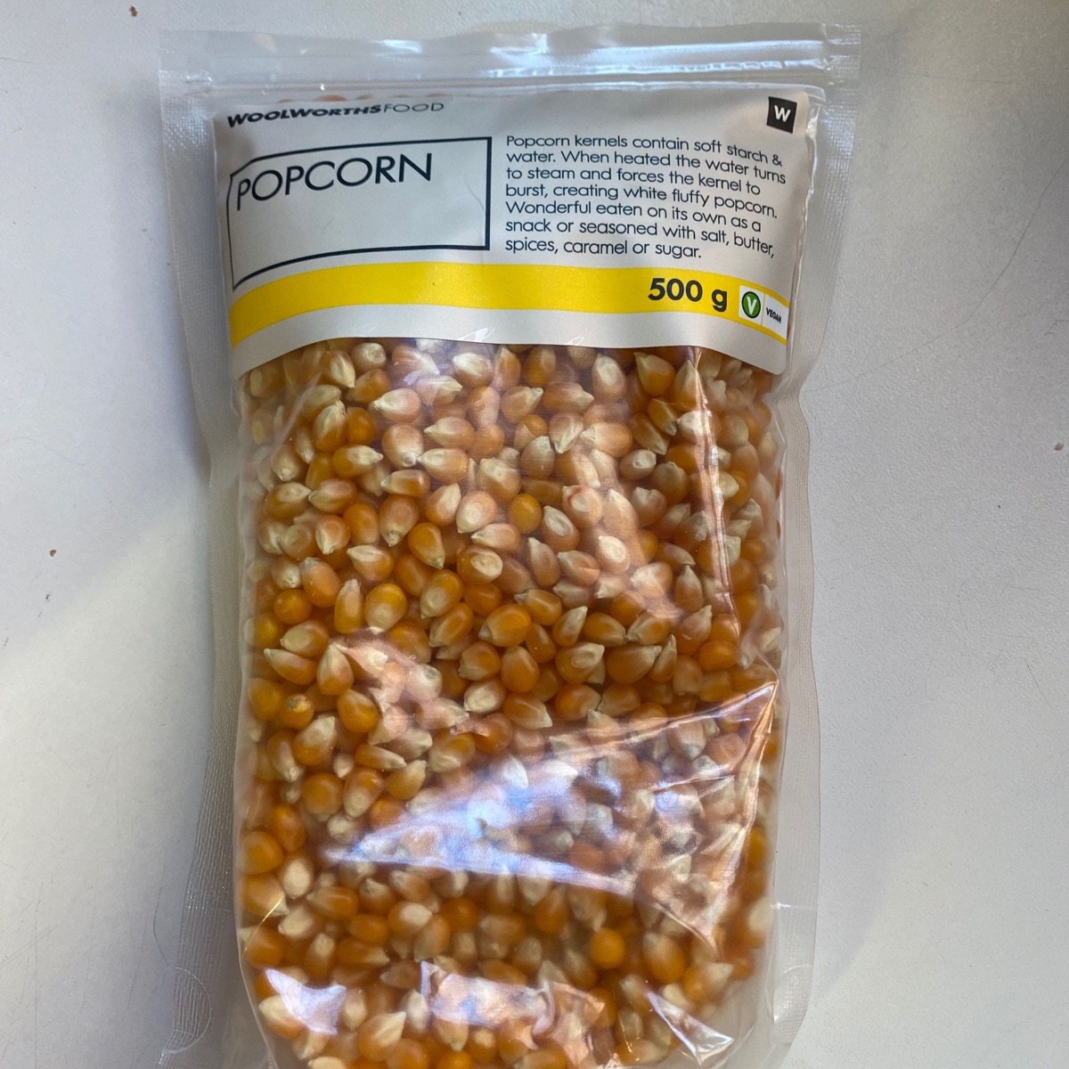 Popcorn from Woolworths Food - Vegan Product Reviews & Ratings | abillion