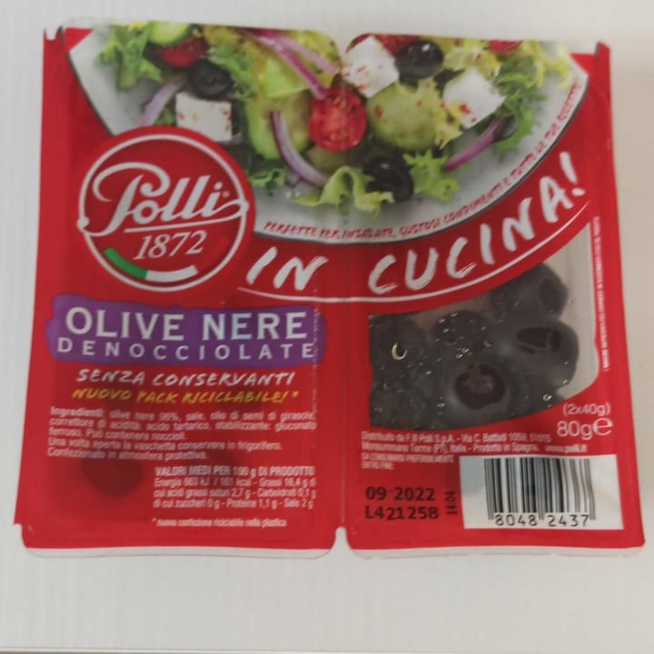 Polli 1872 Olive nere Denocciolate Review | abillion