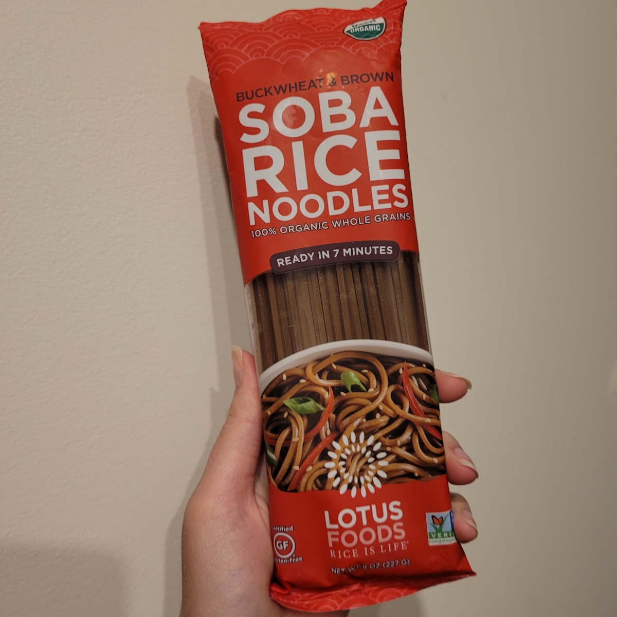 Soba Rice Noodles from Lotus Foods (Rice Is Life) - Vegan Product ...