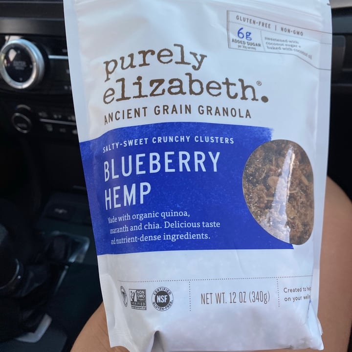 Purely Elizabeth Blueberry Hemp Ancient Grain Granola Review | abillion